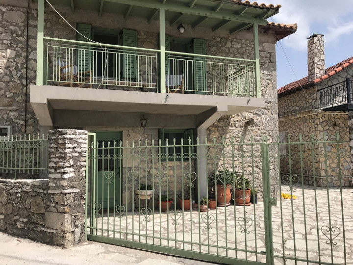 Traditional Stonehouse In Kavalos - Lefkada