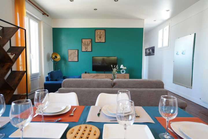 T3 Spacieux & Cosy, Climatisé, Très Proche Loire - Orléans