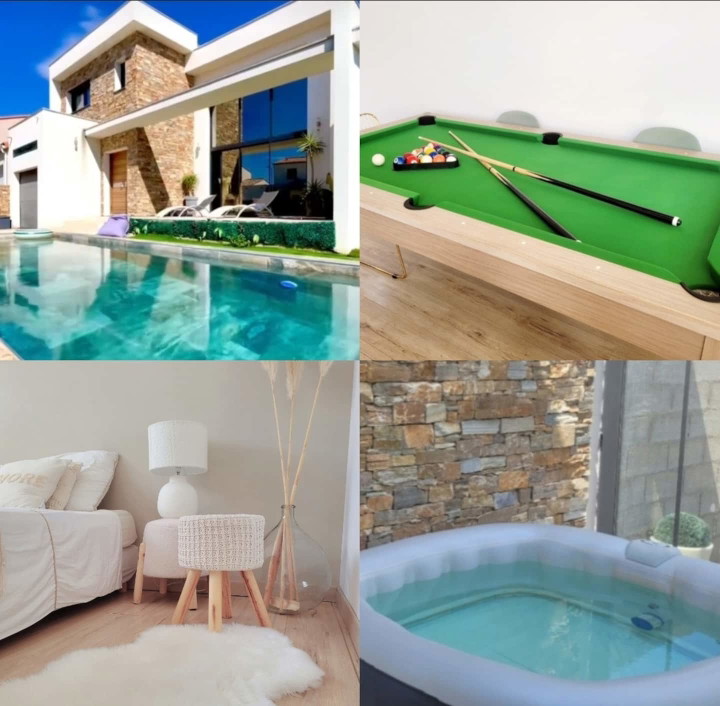 Villa Between Sea & Mountain, Jacuzzi + Billiards + Pool - Languedoc-Roussillon