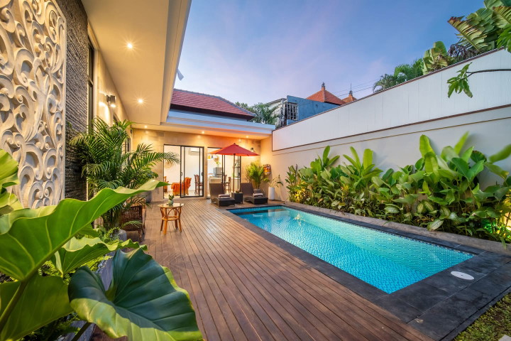 Luxury Seminyak 2br Villa 5 Mins To Kayu Aya Beach - Kuta