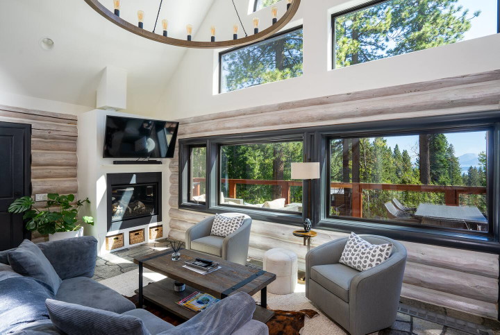 Rita's Oasis, Log Cabin W Peek Of Lake - Tahoe City, CA