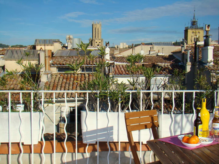 Terrace With 360-degree Views, Air Conditioning, 2 Bedrooms, 2 Bathrooms - Aix-en-Provence