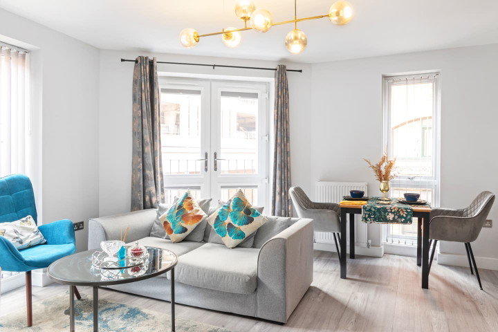Luxurious Flat At Leicester Town 1 King Bed - Leicester