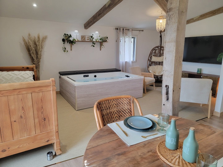 Coeur De Pampa  Indoor Jacuzzi - Notre-Dame-de-Monts