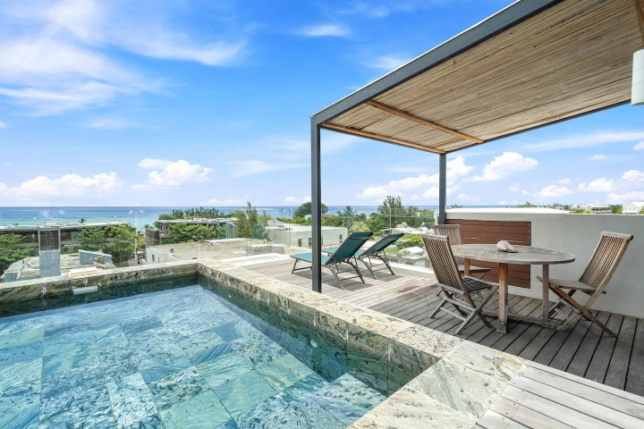Aloah Penthouse - Vue Mer & Piscine Privée - Mauritius