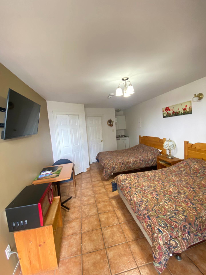 Motel 21 Avec 2 Lits Doubles Vue Sur Le Fleuve - Rivière-du-Loup