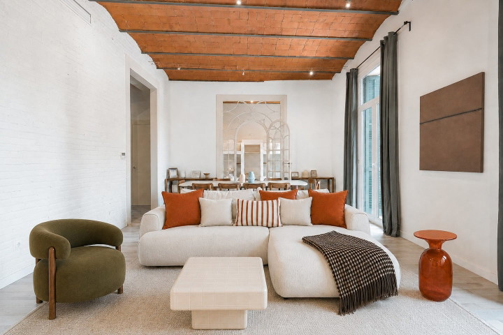 Elegant & Spacious Flat Steps From Plaça Catalunya - Barcellona