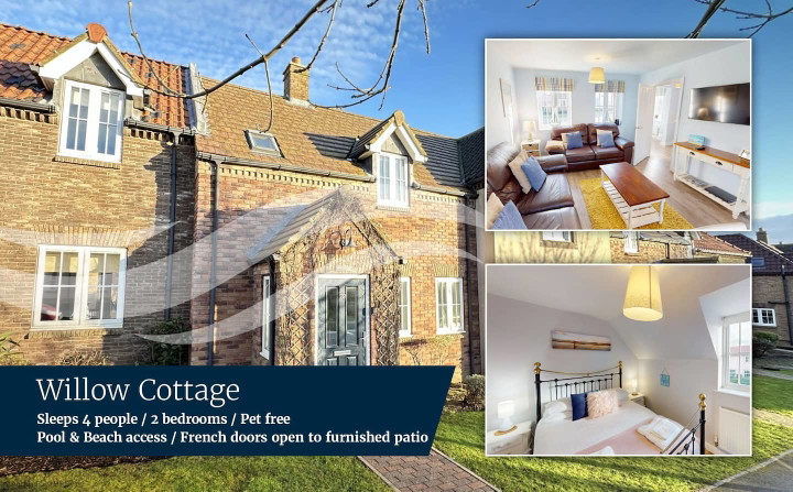 Willow Cottage - Pool And Beach Access - Filey