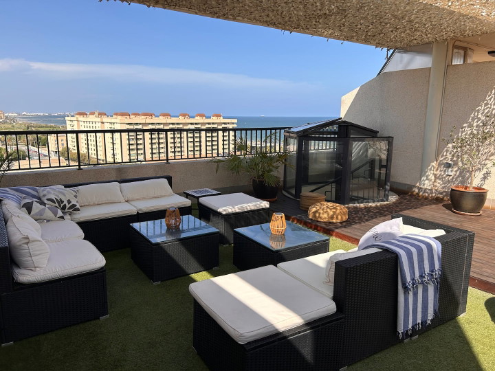 Neu - Atico Mit Großer Dachterrasse Und Meerblick - Alboraya
