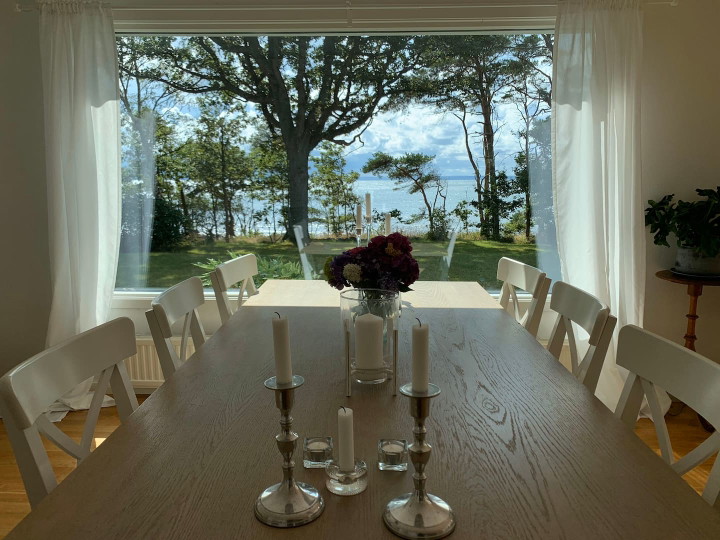 Ocean Front Dining View At The Swedish Riviera - Halmstad
