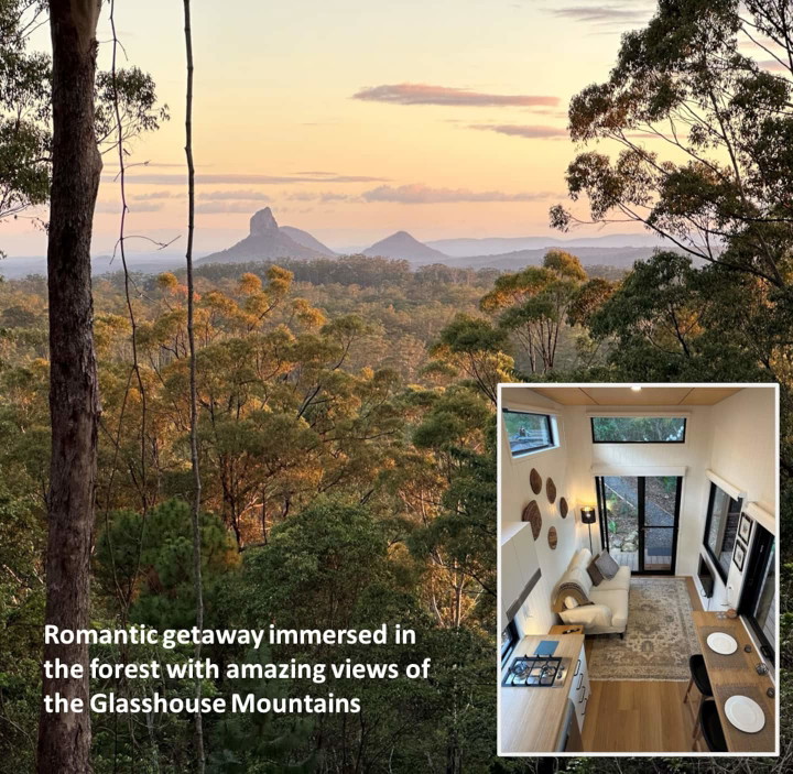 Secluded Tiny House With Amazing Views Wild100 Bnb - Queensland