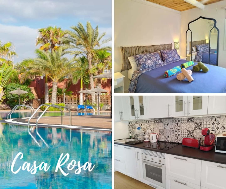 Oasis Tamarindo-casa Rosa-air-conditioned Rooms - Corralejo