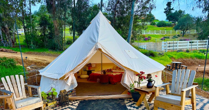 Luxurious Harmony Tree Tent With Gorgeous Views - Escondido, CA