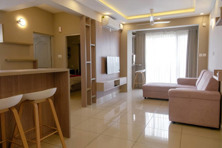 Bastiat Stays | Serenity 1bhk | Kakkanad - Kerala