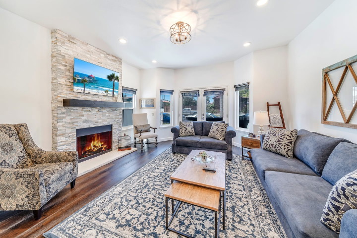 La Maison Blanche Spa Sur Le Toit Avec Vue Sur L'océan, Vélos - Seal Beach, CA