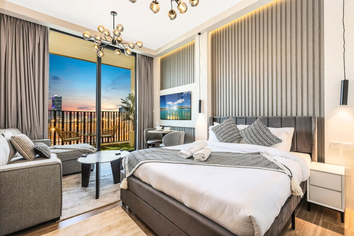 Downtown Dubai Studio W/ Pool & Gym Access - Dubái