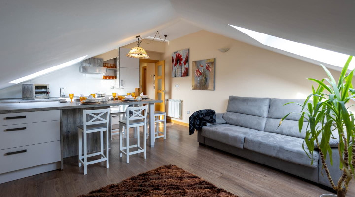 Penthouse Eufrasio - Au Centre De Lerma - Lerma