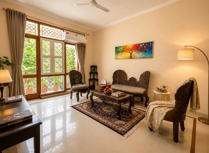Agra Manor By Redolive|10min Taj Mahal| 3bhk - Agra