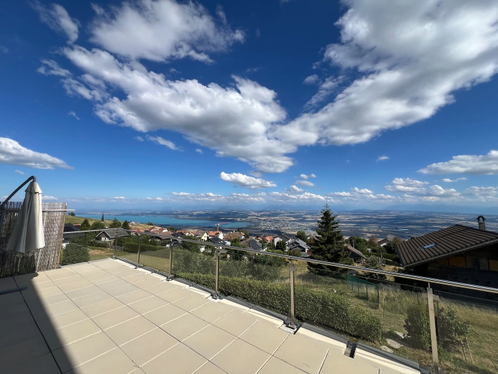 Appartement Panoramique Mont Blanc Et Ses 2 Lacs - Yverdon-les-Bains