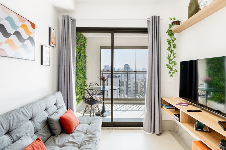Bsr | Grand Studio | Nubank Park View | Gym & Pool - Brazil