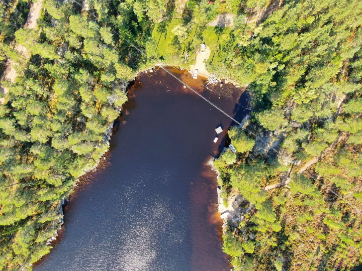 Stuga Ragnhild Au Bord Du Lac Nerbjärken Avec Barque - Suède