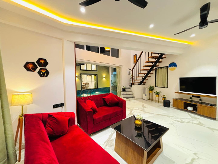 The White Villaa 4bhk Private Pool Villa - Alibag