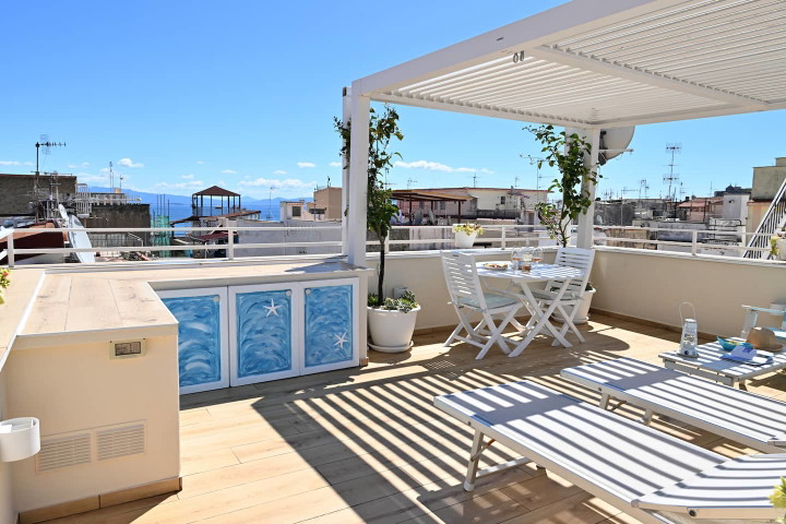 The Terrace Overlooking The Sea - Gaeta