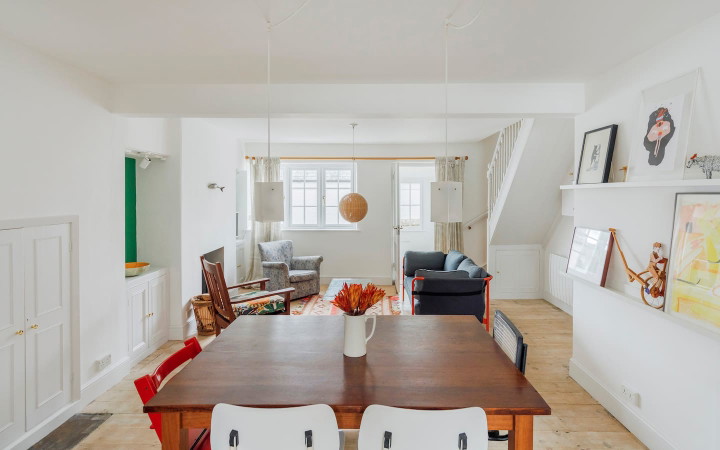 Cheerful Modern Fisherman Cottage - 1 Min To Beach - Portscatho