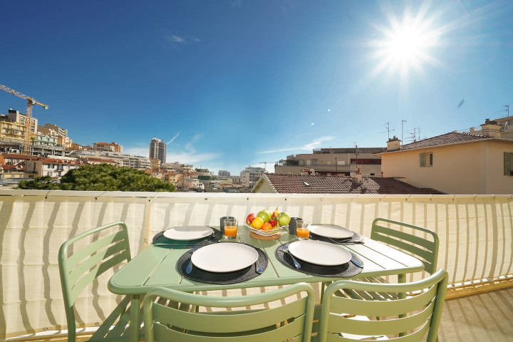 Monaco - Elegant 2 Chambres Terrasse + Garage - Monte Carlo