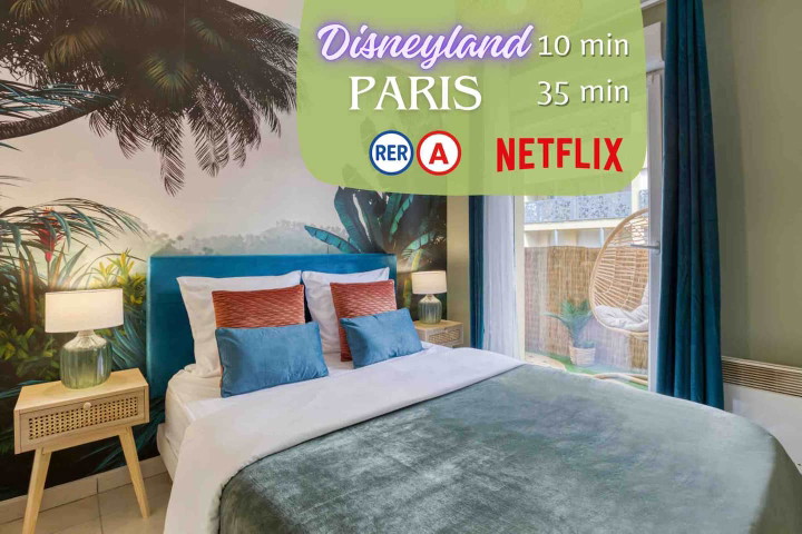 Oasis Verte 5'rer 10'disney Parking Gratuit - Montévrain