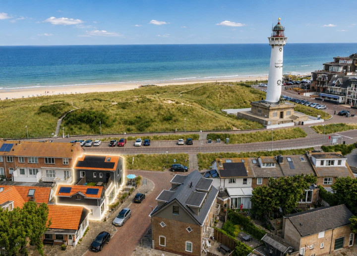 Zicht Vuurtorenzicht | Groot Dakterras | 5 Pers - Egmond aan Zee
