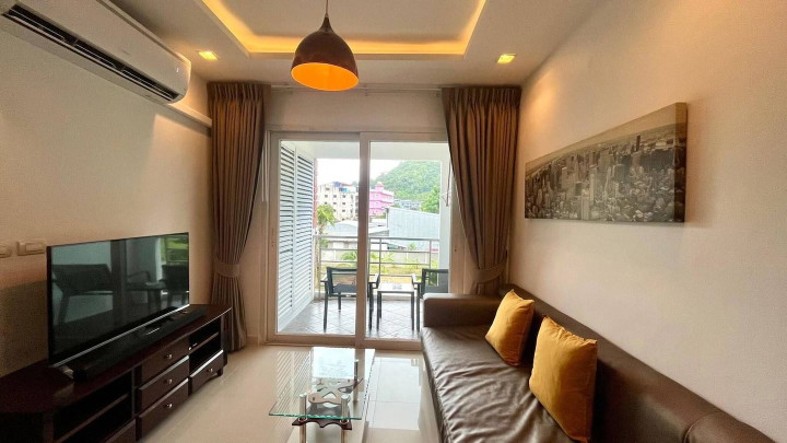 6-49 - Condo 1 Chambre Avec Balcon Et Piscine Part - Karon Beach