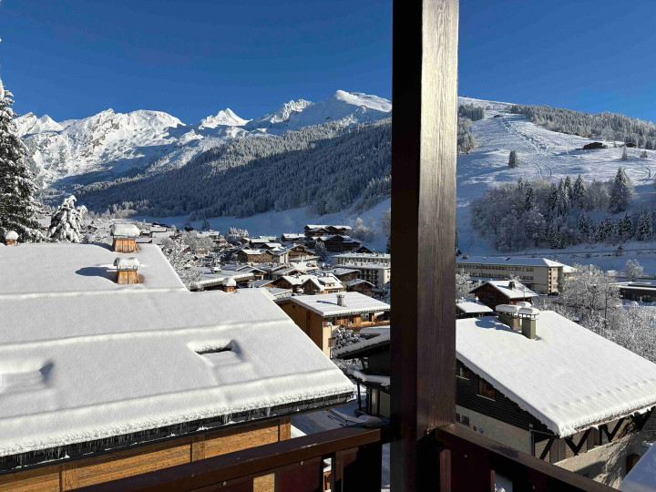Studio Renové Avec Vue Expo Sud - La Clusaz