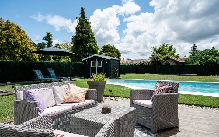 Maison Adonis Avec Jacuzzi Et Piscine - Parentis-en-Born