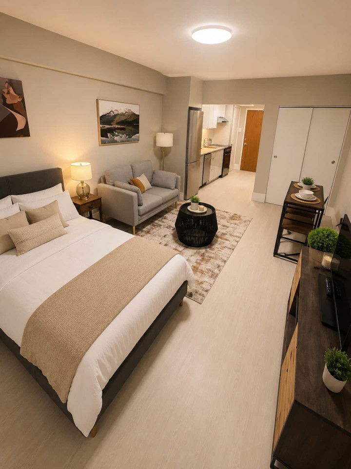Elegant Downtown Studio Prime Location - Lasalle
