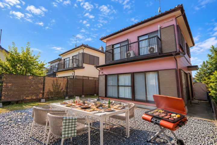 [Oarai]100㎡ Home｜big Screen｜bbq｜8 Guests｜3 Cars - Oarai