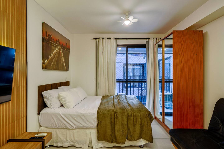 Complete Studio With Wi-fi And Veranda In The Center - Glória