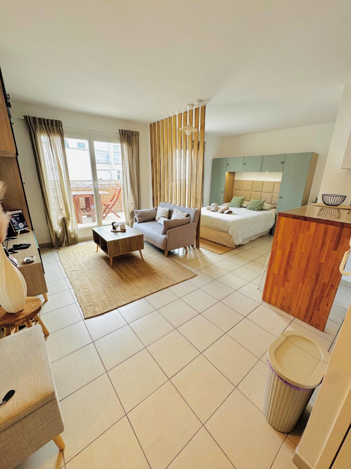 Studio Cosy & Moderne Avec Terrasse - Centre/gare - Le Mans