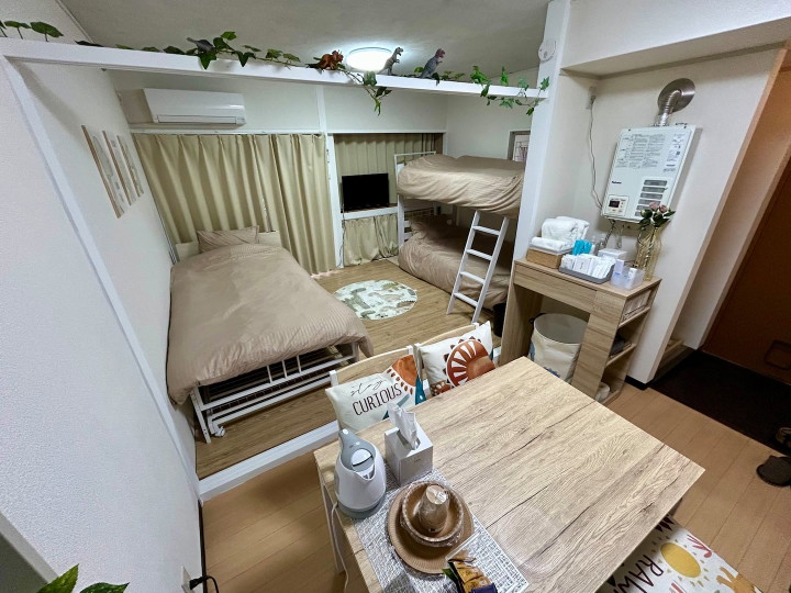 福井駅徒歩10分、4名宿泊・駐車2台可!スーパーまで3分!リーズナブルに便利なマンションステイを - Fukui