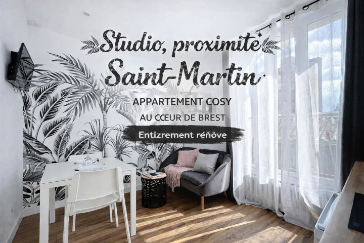 Studio Proche Saint-martin/centre - Brest, France