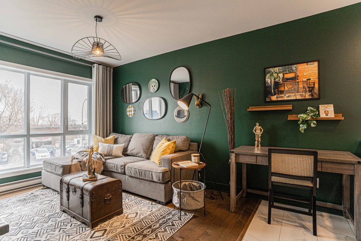 Emerald Retro King Suite Avec Parking, Salle De Sport, Dt Et Aéroport - LaSalle
