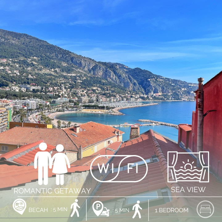 "Le Cocon De La Vieille Ville" Vue Mer - Menton