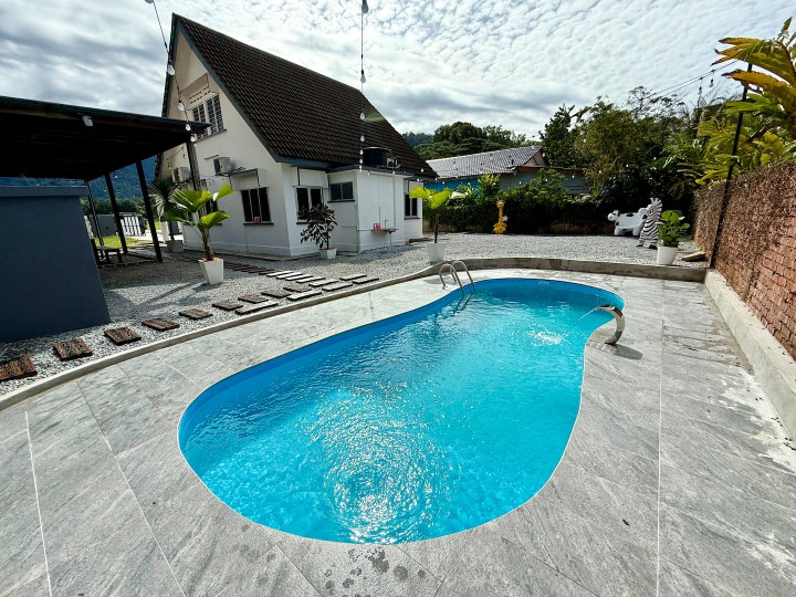 Lakeside Pool Villa Walk To Lake Garden & Zoo - Taiping
