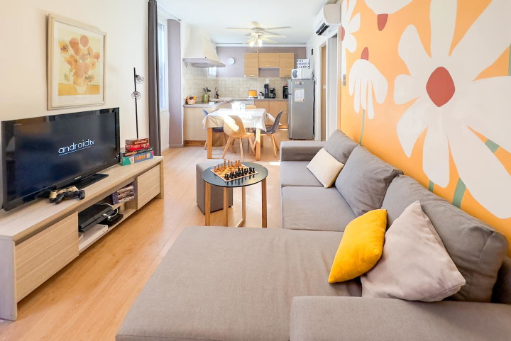 Climatisation | 2&nbsp;Chambres | 2&nbsp;Min Du Port | Jeux + Tv + Ps4 - Port-Vendres