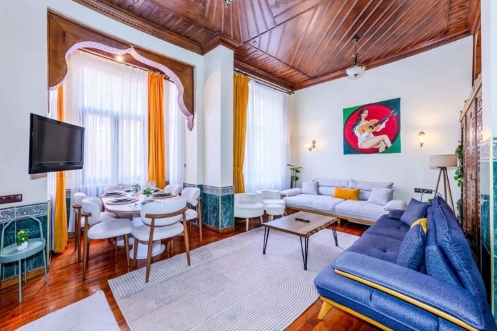 Central, Maison Ottomane, 7 Chambres, 7 Salles De Bain, 7 Climatisations, Triplex@ - Şişli