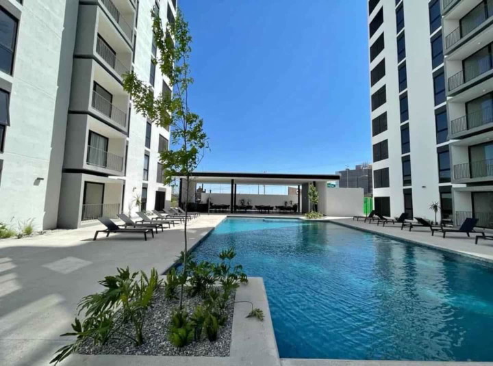 Luxury Apartment On The 10th Floor With A View Of The Tsm. - Torreón