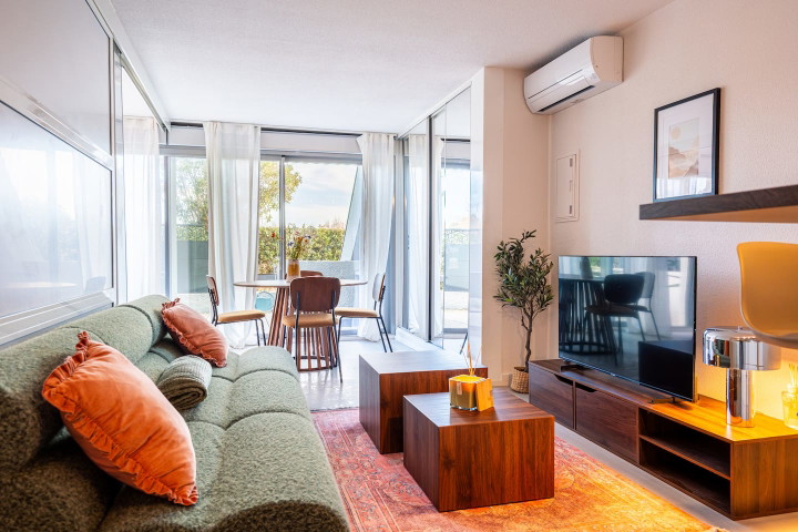 T1 Bis 4 Pers/ Clim / Accès Direct Mer à 80m - Saint-Cyprien