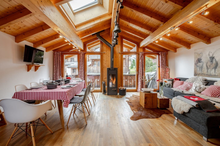 3-bedroom Chalet Steinböckle /W Glacier View ****S - Saas-Fee