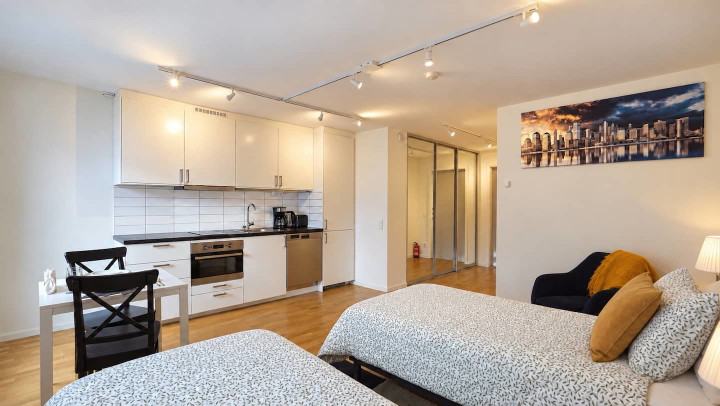Central Gothenburg Studio | 2 Single Beds - Gothenburg