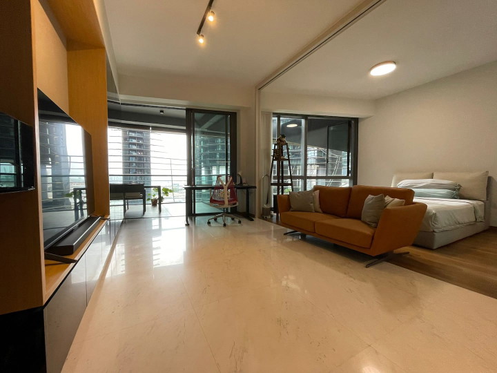 Spacious 1-bedder Apt At Marina Bay W Garden View - シンガポール